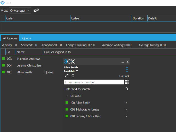 3CX: Managing Your Queue Status (Logging In & Logging Out of the Queue ...